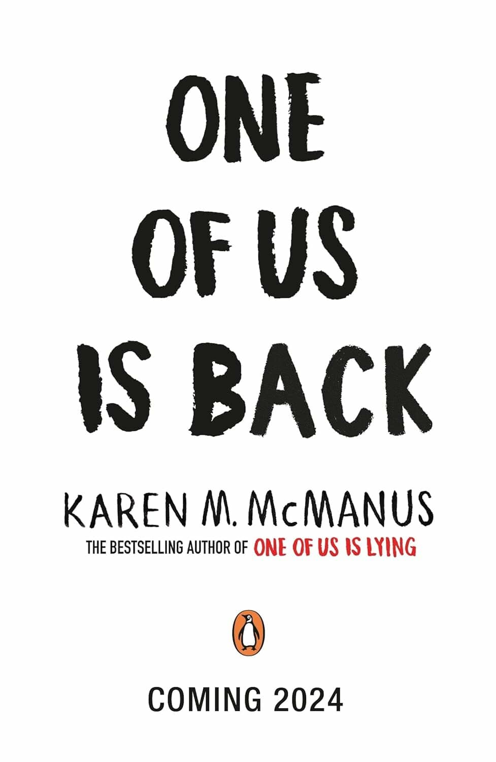 One of Us is Back | Boekhandel Pardoes