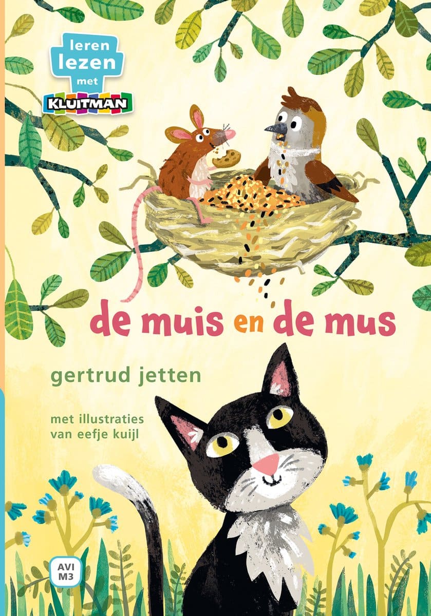 Leren lezen met Kluitman – De muis en de mus (AVI M3) | Boekhandel Pardoes