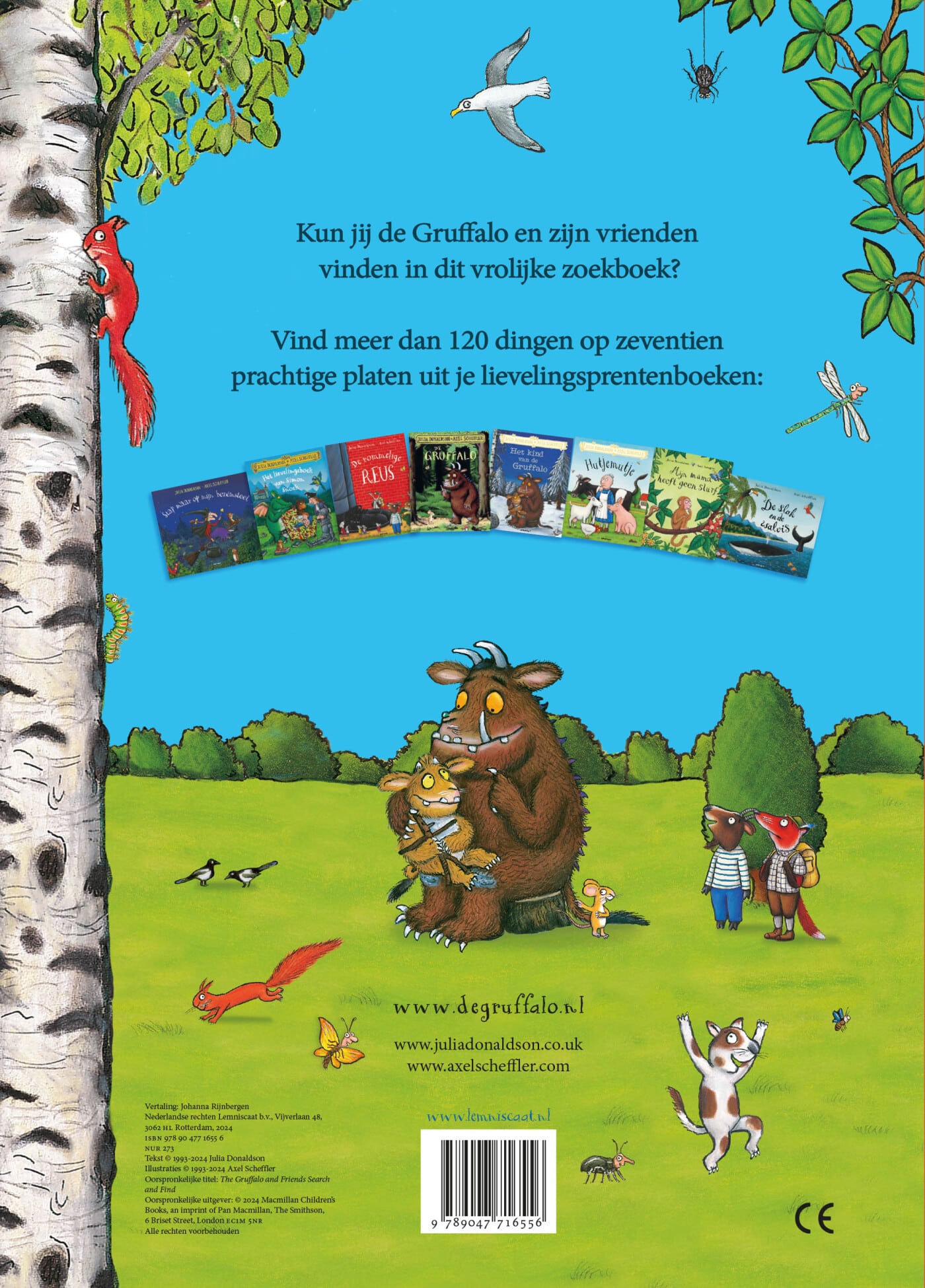 De Gruffalo en zijn vrienden zoekboek | Boekhandel Pardoes
