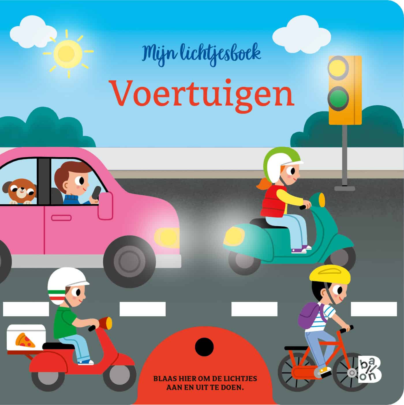 Mijn lichtjesboek – Voertuigen | Boekhandel Pardoes