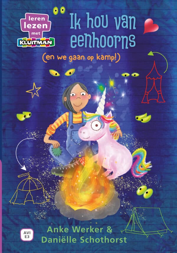 Leren lezen met Kluitman – Ik hou van eenhoorns (en we gaan op kamp ...