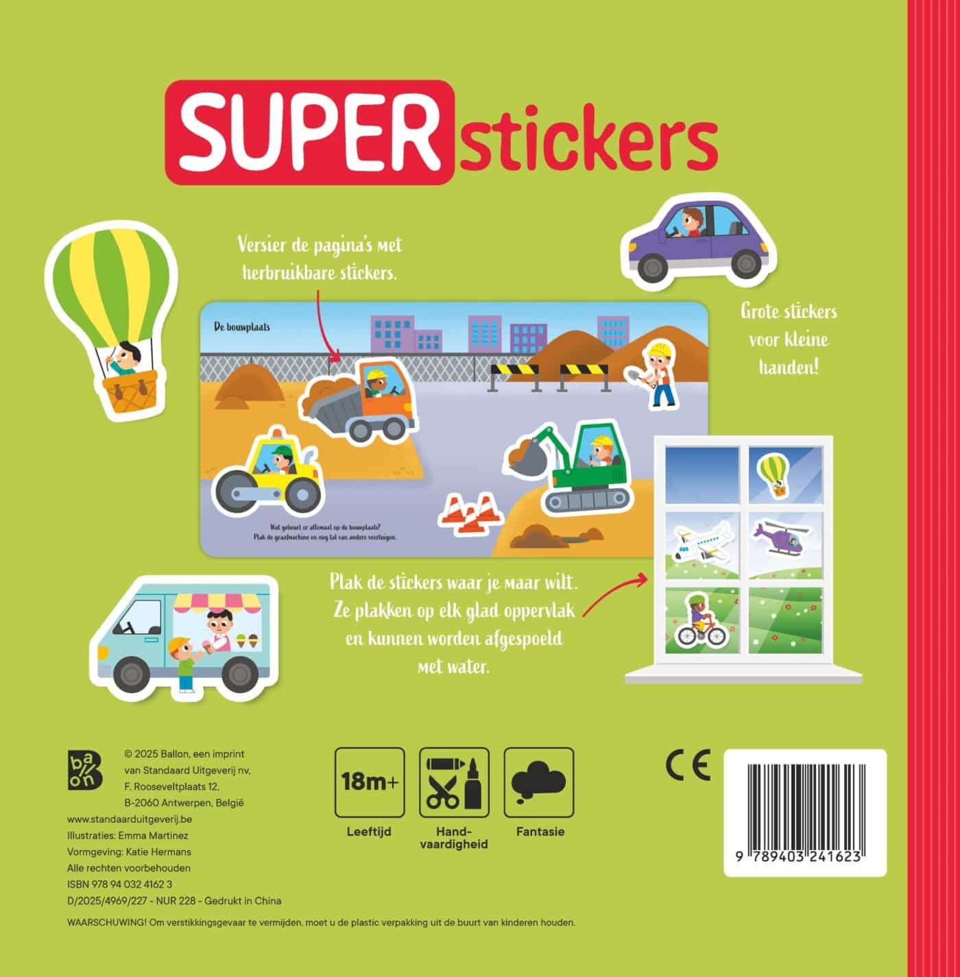 Superstickers: Voertuigen | Boekhandel Pardoes