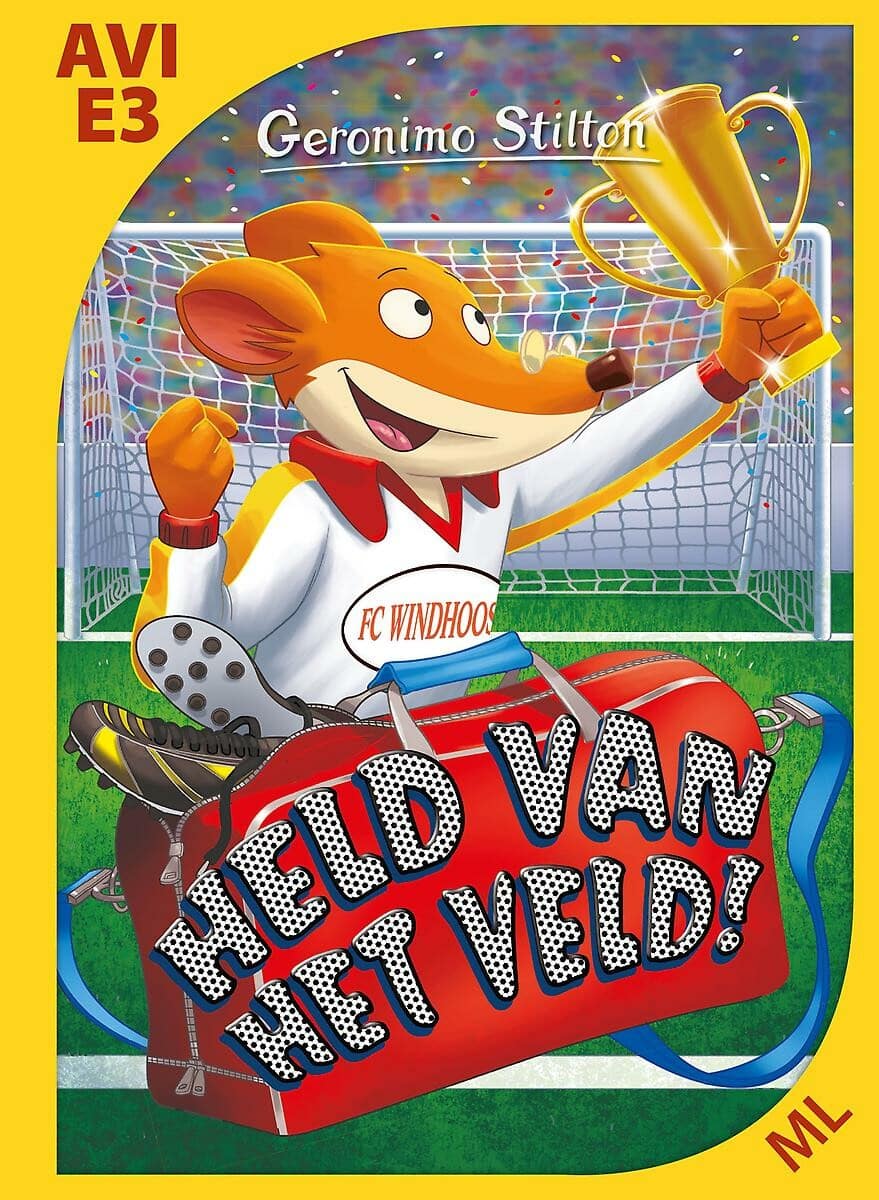 Geronimo Stilton AVI E3 – Held van het veld | Boekhandel Pardoes